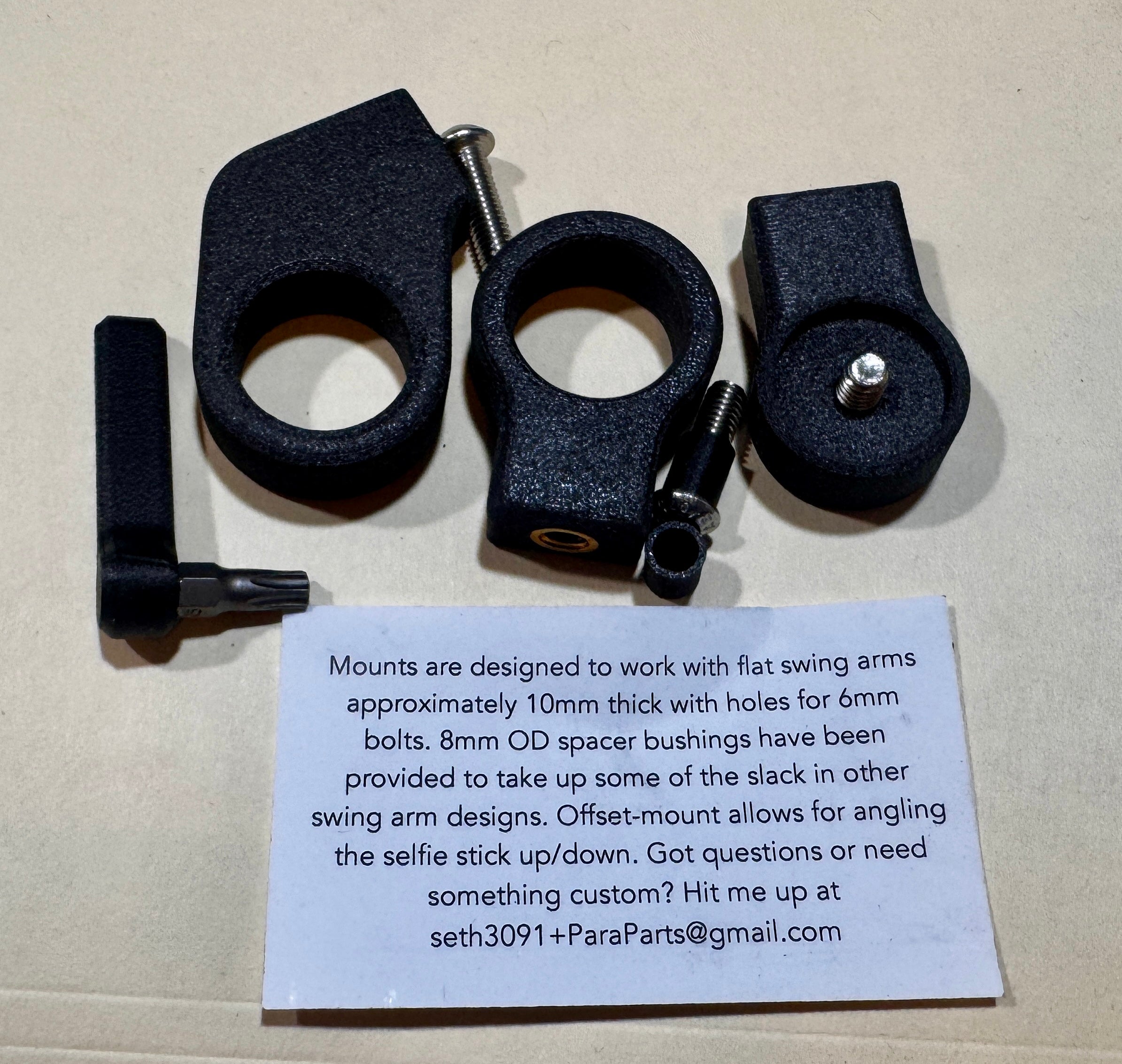 360 Camera Mounts Selfie Stick Style Swingarm Paramotor – Southern Utah ...